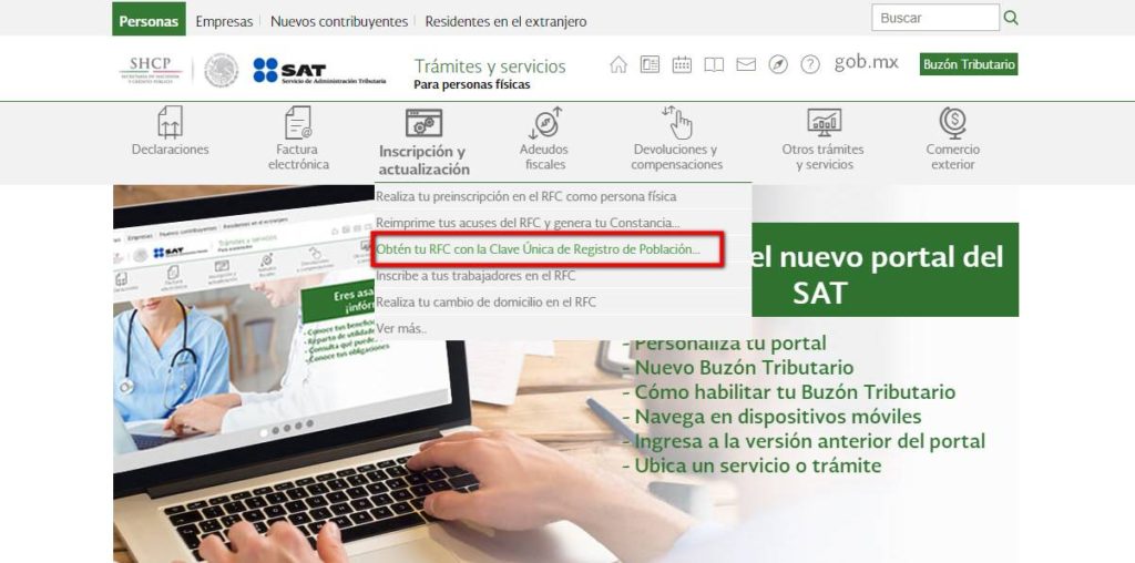 Como imprimir mi RFC 2024