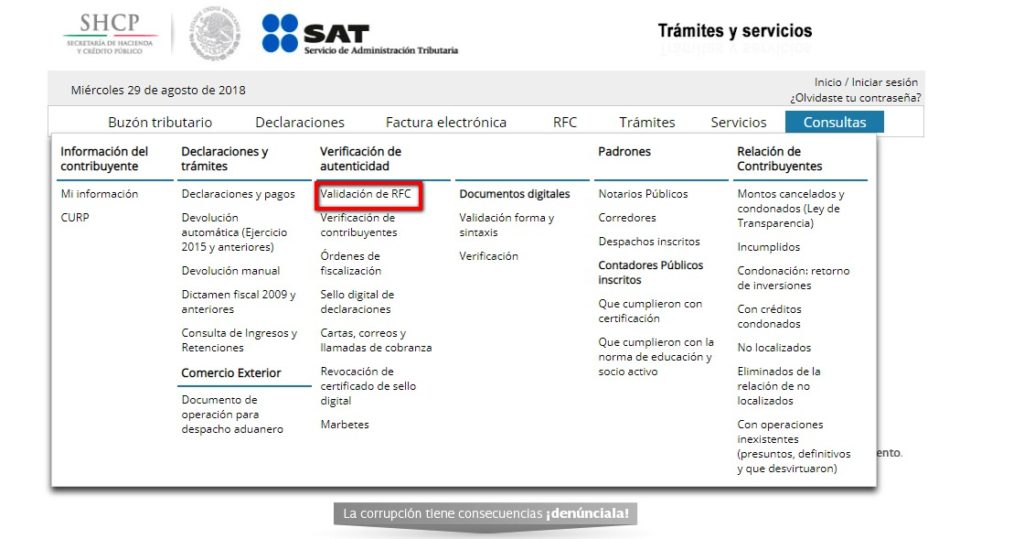 Consulta tu RFC con Homoclave 2025